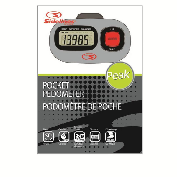 PEAK - ELECTRONIC PEDOMETER – Draft Pick Fanwear